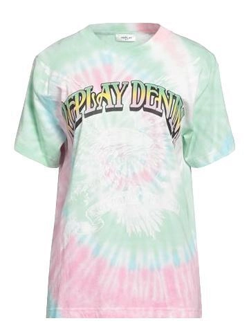 REPLAY Printed T-shirt - Light Green