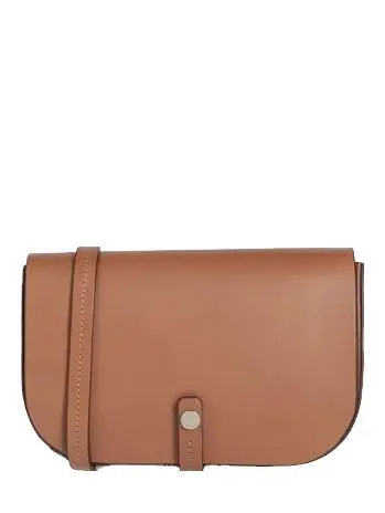 Il Bisonte Leather Saddle Cross-body Bag - Brown