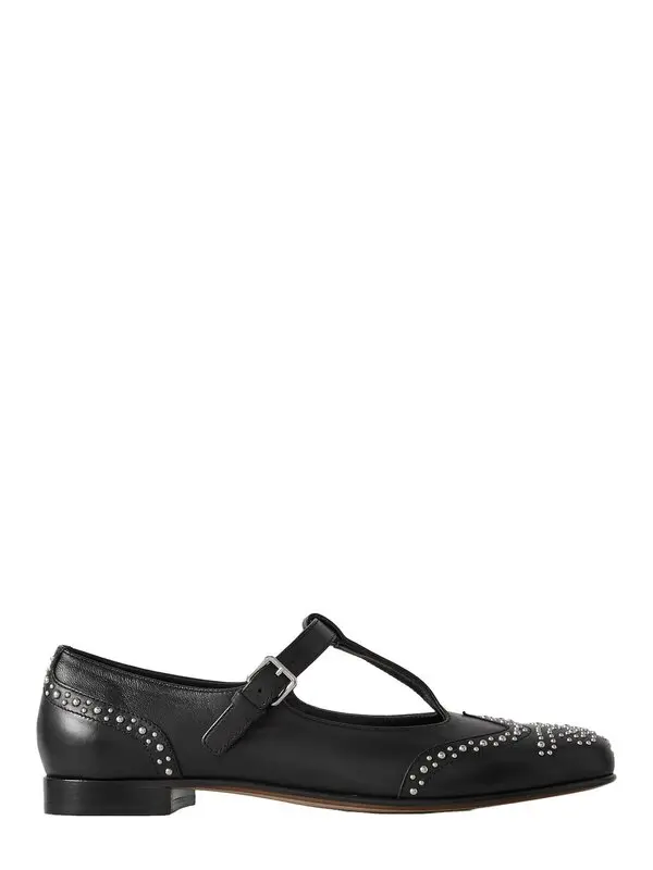Church's Opal Studded Mary Jane Brogues - Black