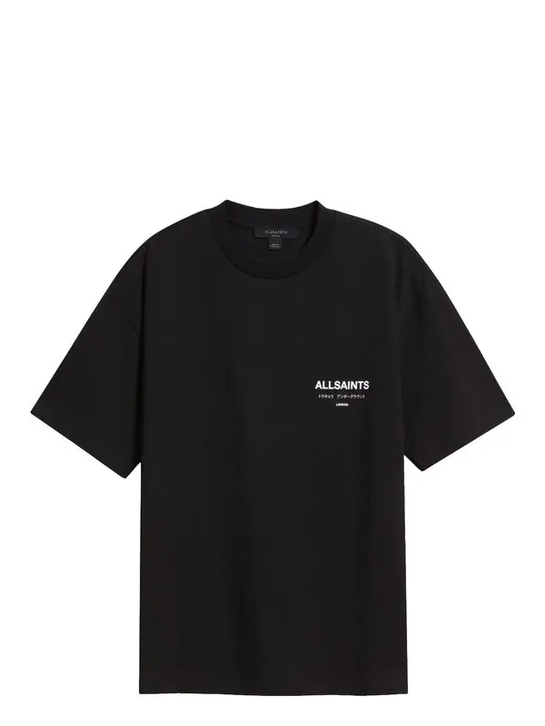 ALLSAINTS Etta Graphic T-shirt - Black