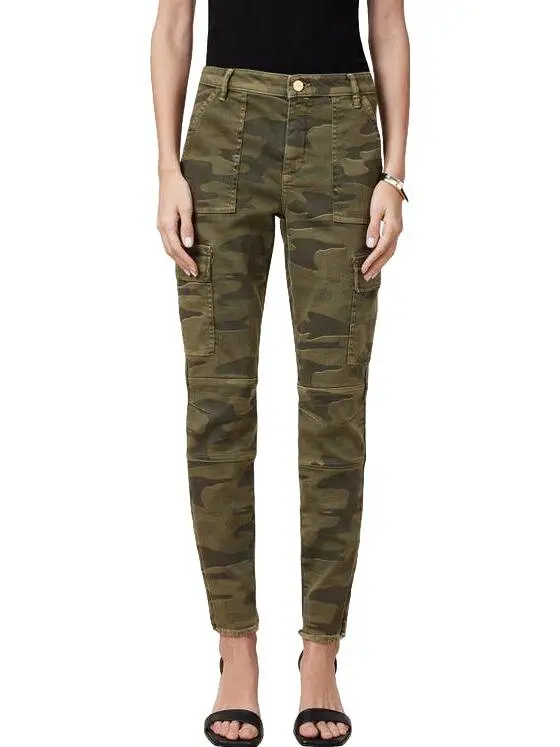 ALLSAINTS Duran Skinny Cargo Jeans - Camo Green