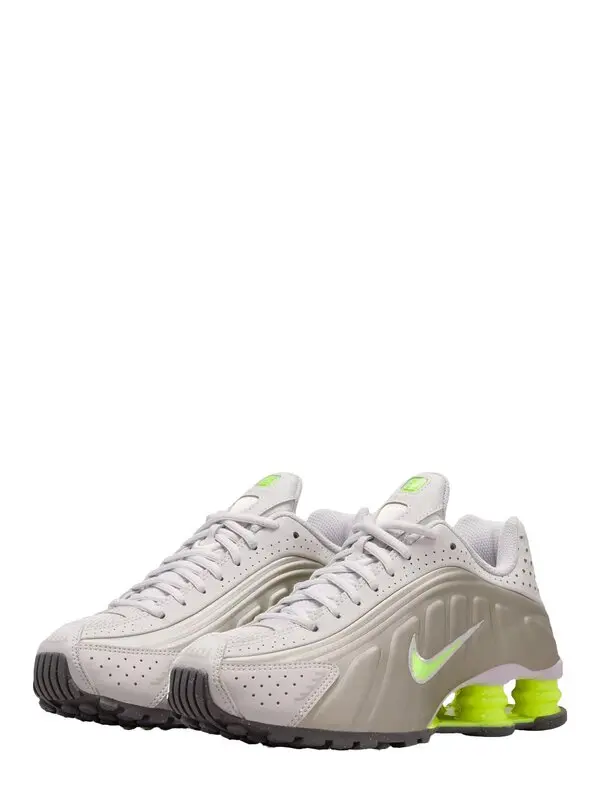 Nike Shox R4 Sneaker - Grey/volt/grey/ash