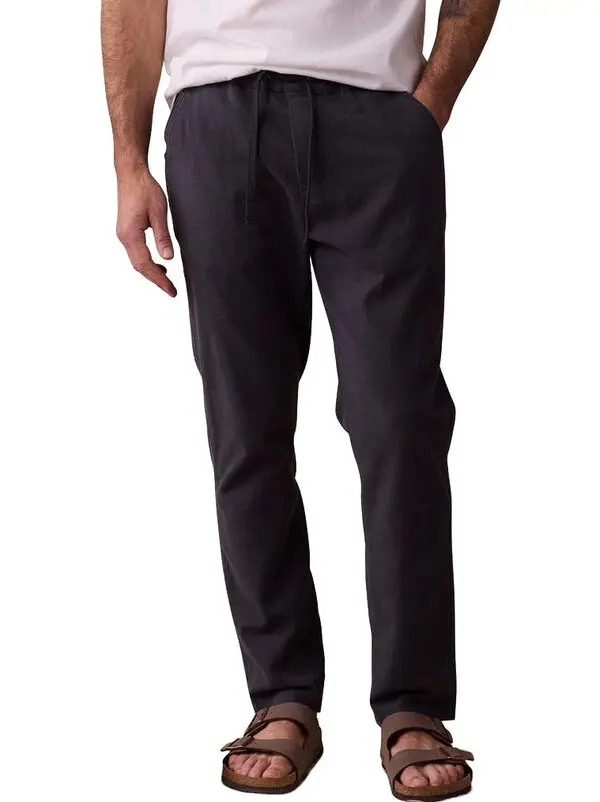 THE NORMAL BRAND Texstretch Summer Drawstring Pants - Storm