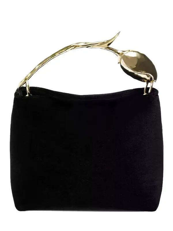 Erdem Mini Bloom Handbag - Black