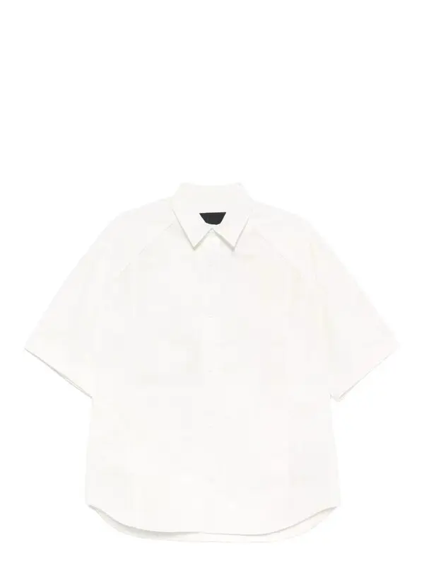 JUUN.J Logo-embroidered Shirt - White