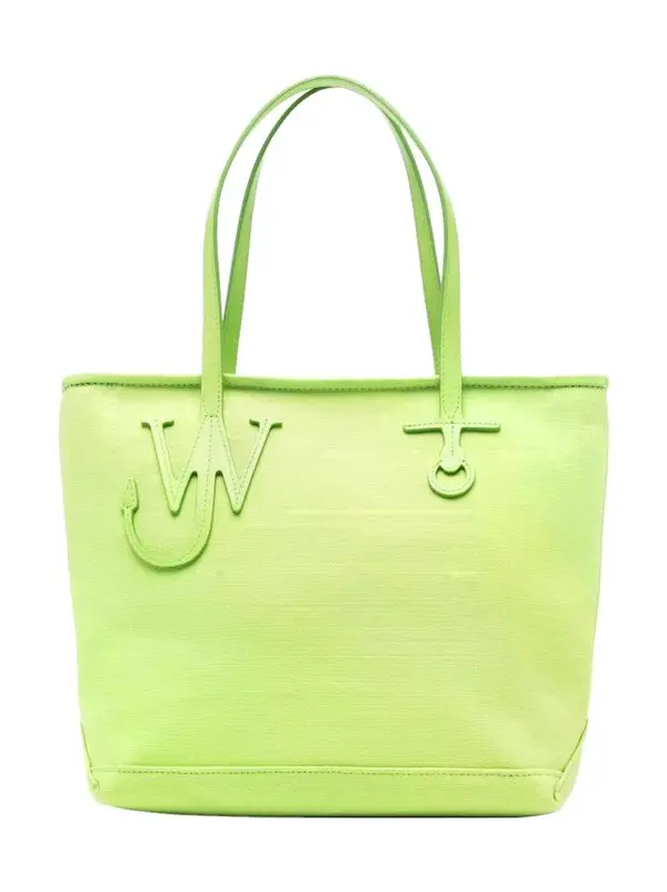 JW Anderson Logo-patch Tote - Green