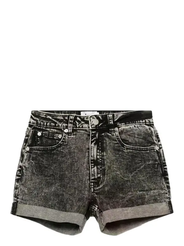 Izzue Denim Shorts - Black