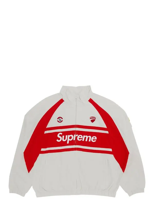 Supreme X Ducati Track Jacket - Grey
