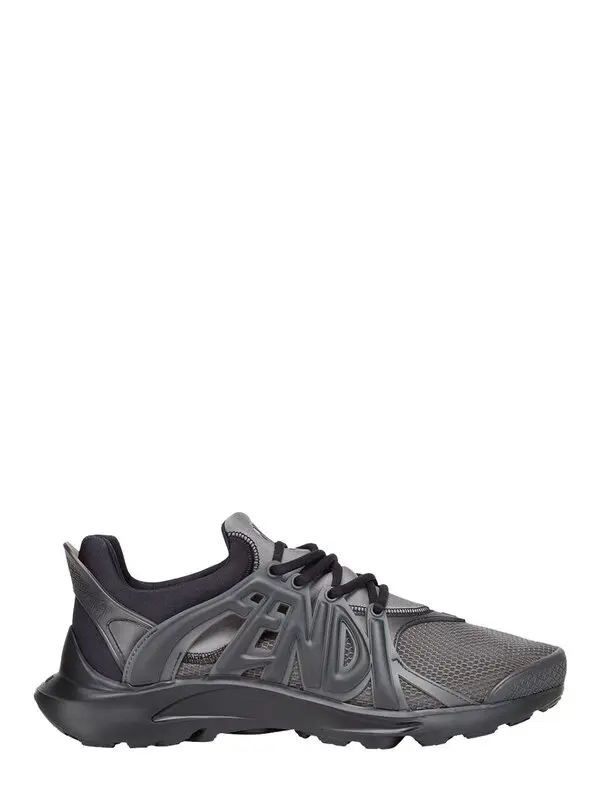Fendi Tag Sneaker - Black