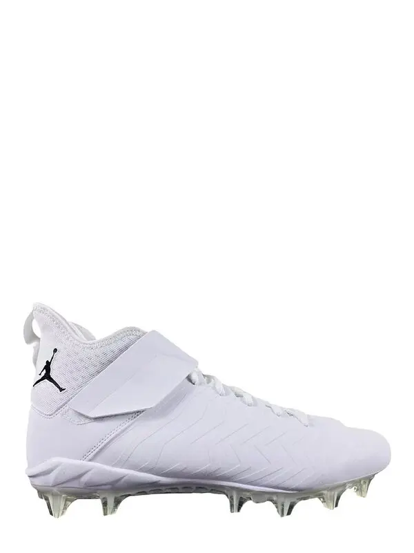 JORDAN Alpha Menace Pro 2 Mid Football Cleats - White