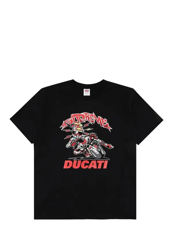 Supreme X Ducati Bike Tee - Black