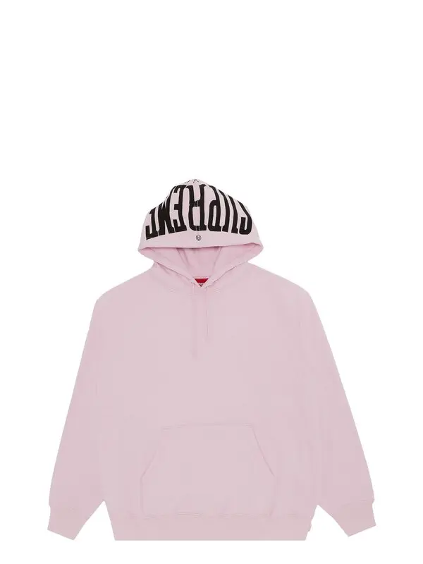 Supreme Warm Up Hooded Sweatshirt 'light - Pink