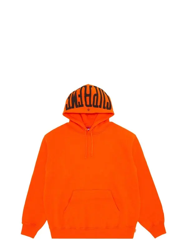 Supreme Warm Up Hooded Sweatshirt - Orange