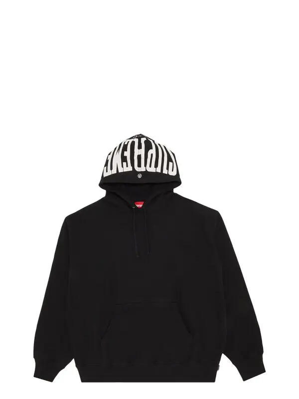 Supreme Warm Up Hooded Sweatshirt - Black