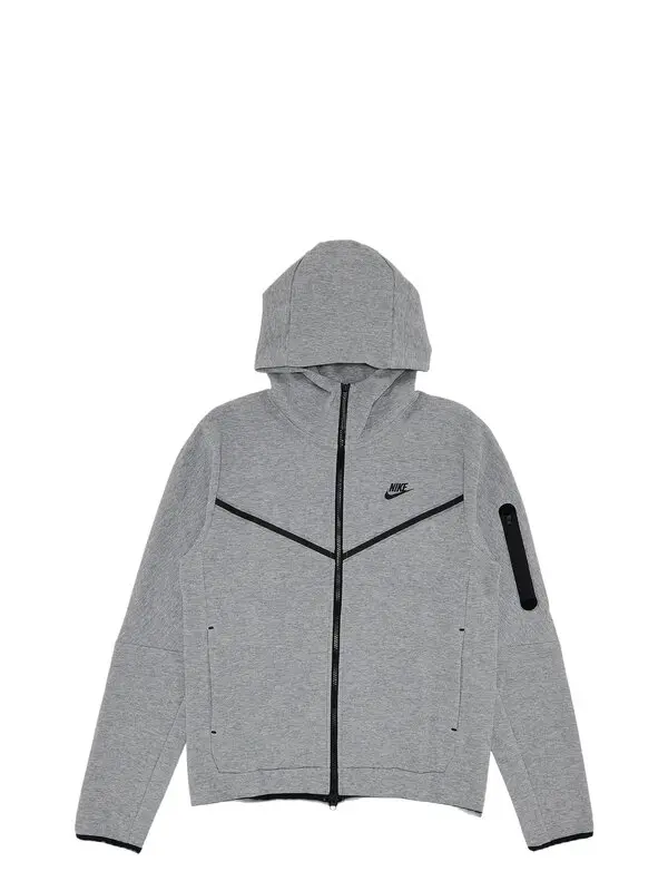 Nike Tech Fleece Full Zip Hoodie - Grey