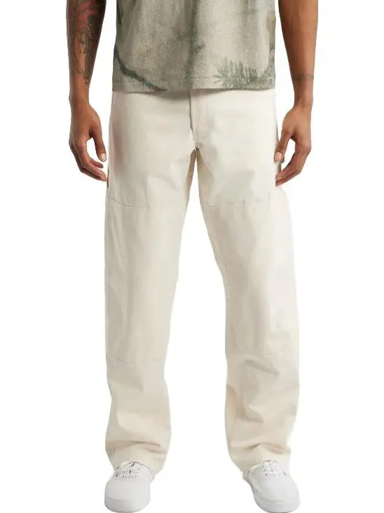 STAN RAY Double Knee Painter's Pants - Natural Drill