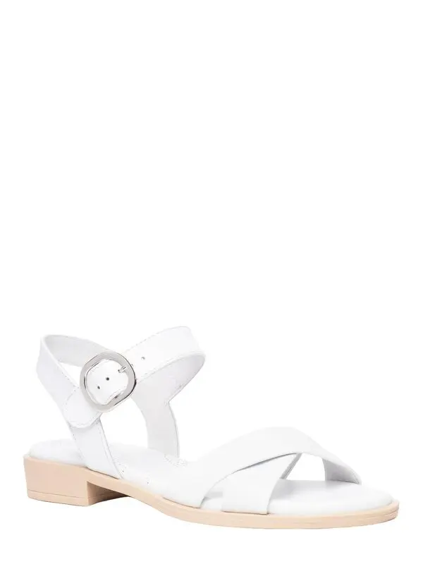 NEROGIARDINI Ankle Strap Sandals - White
