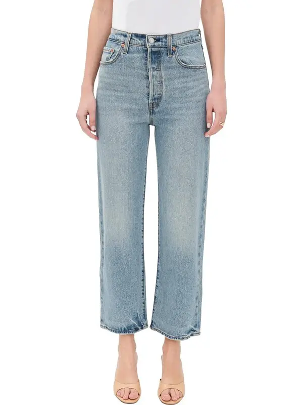 LEVI'S Ribcage Straight Ankle Jeans - Let's Share