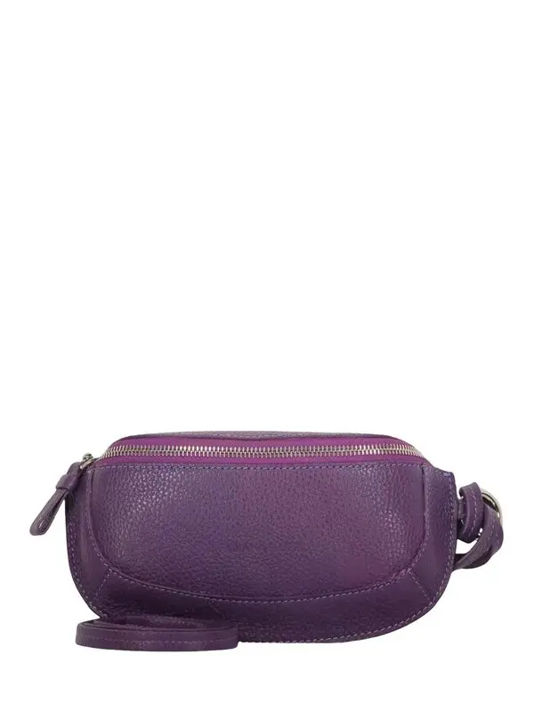 Fabiana Filippi Leather Shoulder Bag - Purple