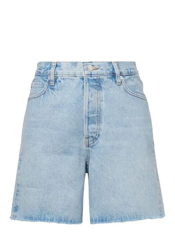 FRAME Timeless Denim Shorts - Blue