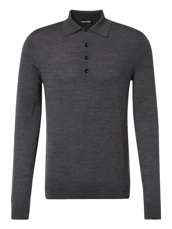 TOM FORD Wool Sweater - Grey