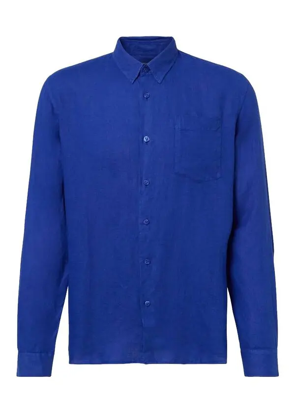 Vilebrequin Linen Shirt - Blue