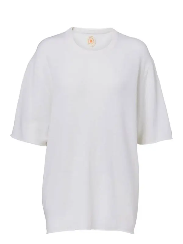 Jardin Des Orangers Cashmere Top - White