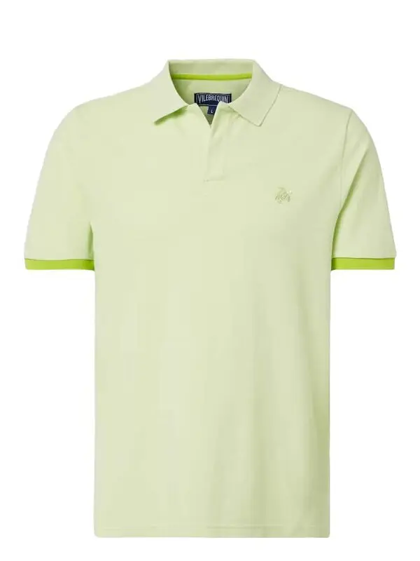 Vilebrequin Cotton Piqué Polo Shirt - Green
