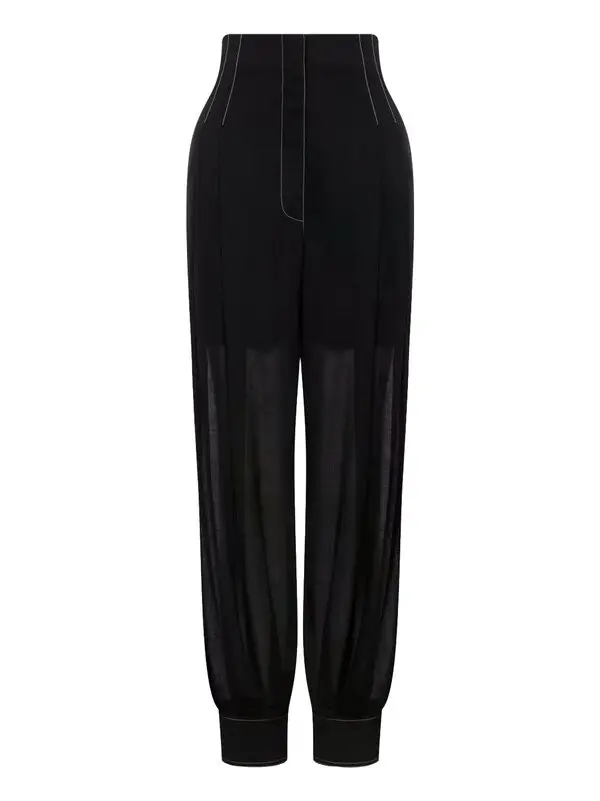 Philosophy Di Lorenzo Serafini Tapered Trousers - Black