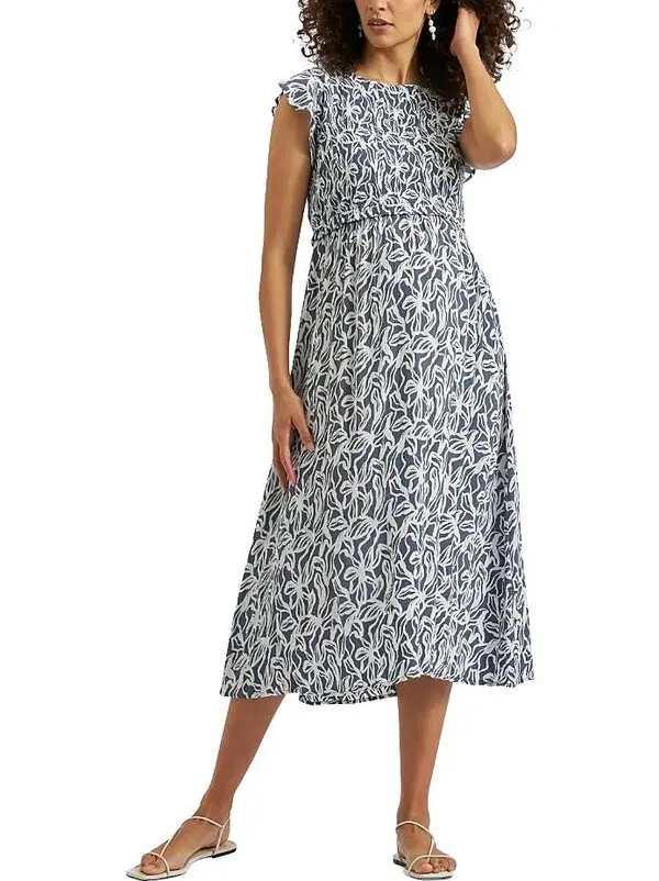 RIPE MATERNITY Edie Nursing Dress - Blue