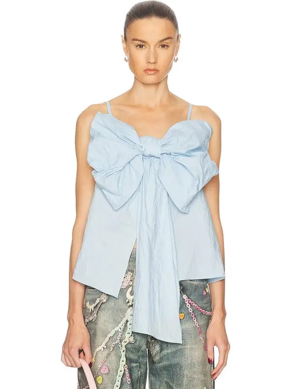 Acne Studios Tanessa Top - Light Blue