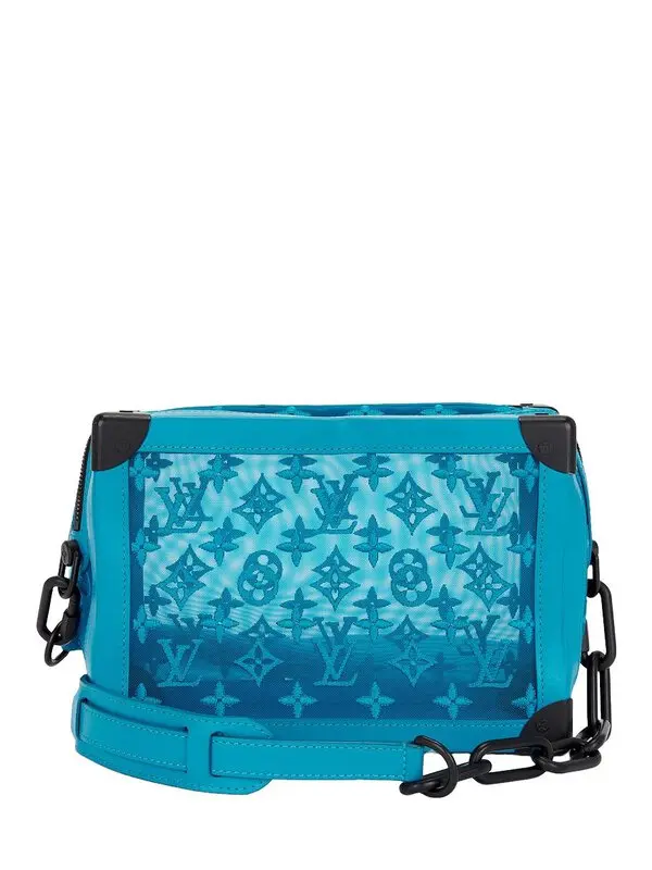 LOUIS VUITTON Mesh Soft Trunk Shoulder Bag - Blue