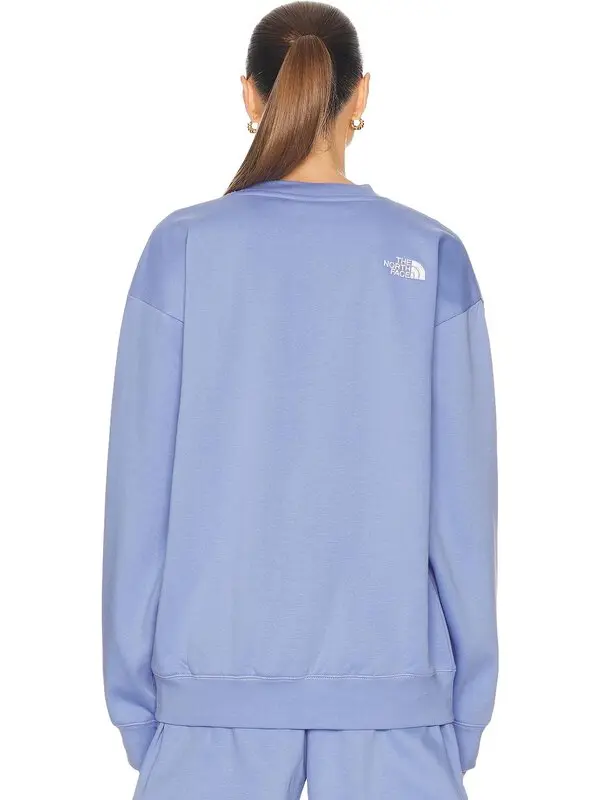 The North Face Oversize Crewneck Sweatshirt - Virtual Blue