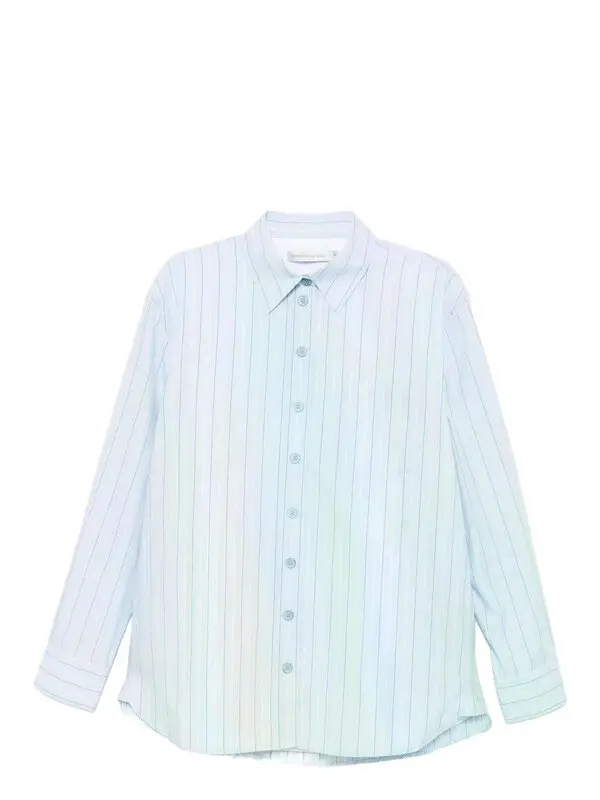 Christopher Esber Gemini Striped Shirt - Blue