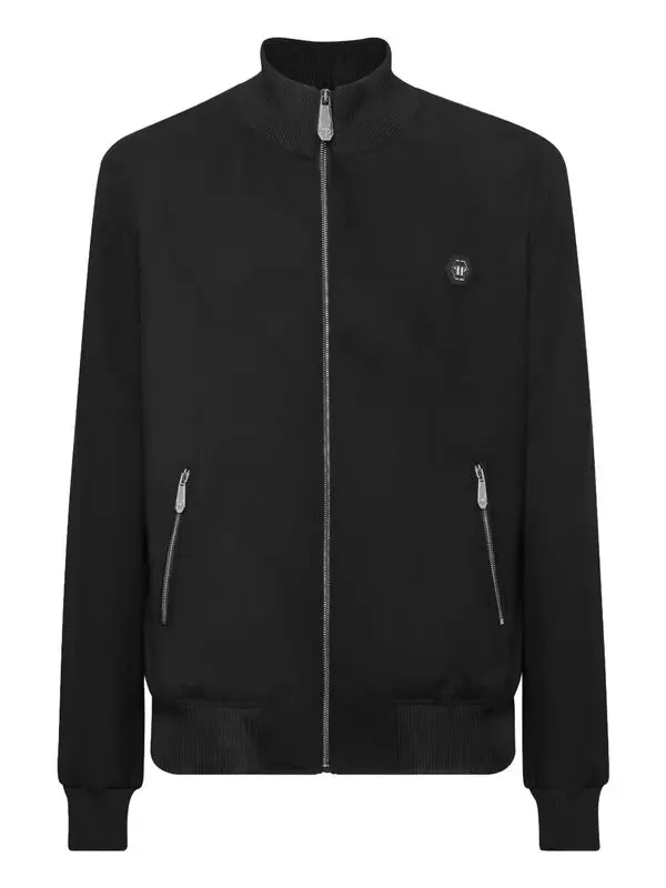 Philipp Plein Logo Jacket - Black
