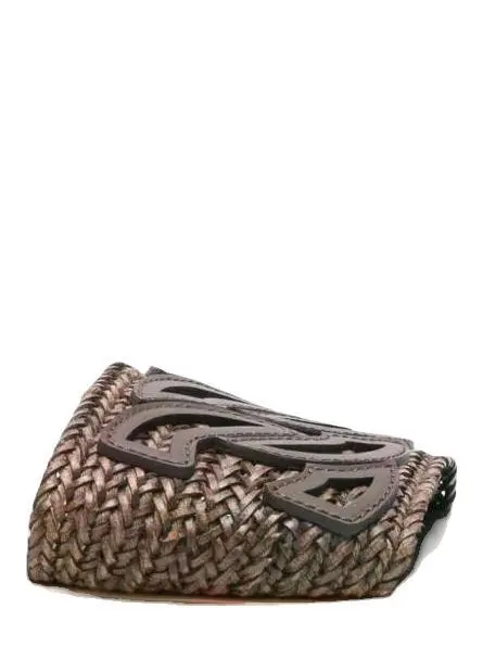 Casadei Logo-patch Slides - Brown