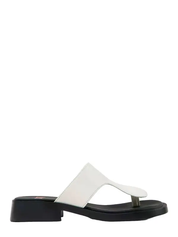 Camper Dana Twins Mules - White