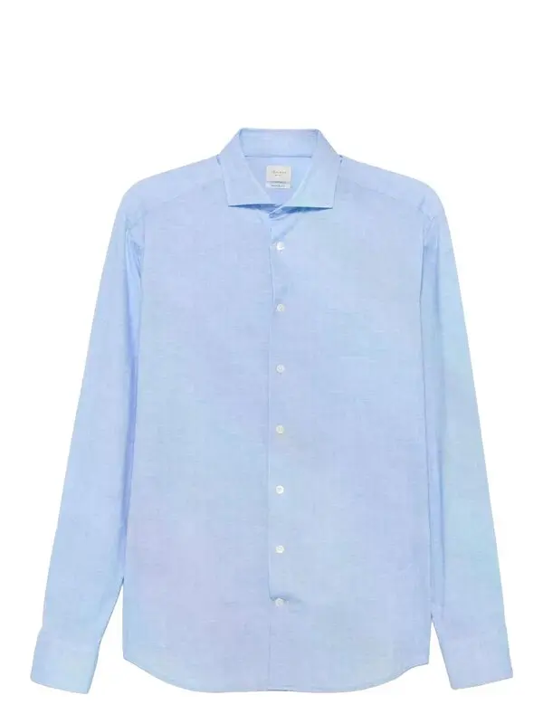 TRAIANO MILANO Cutaway-collar Shirt - Blue