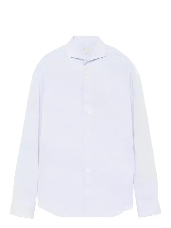 TRAIANO MILANO Cutaway-collar Shirt - Blue
