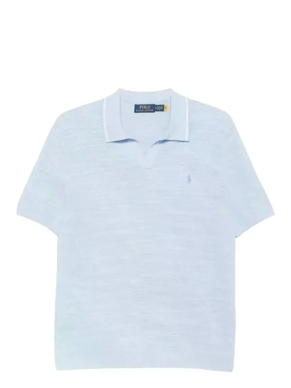 Polo Ralph Lauren Polo Pony-embroidered Polo Shirt - Blue