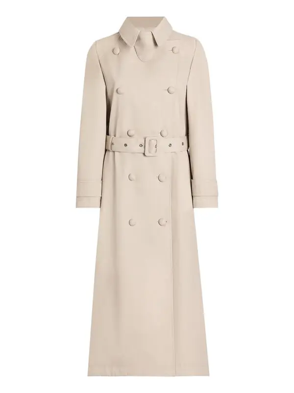 Dolce & Gabbana Cotton Drill Trench Coat - Beige
