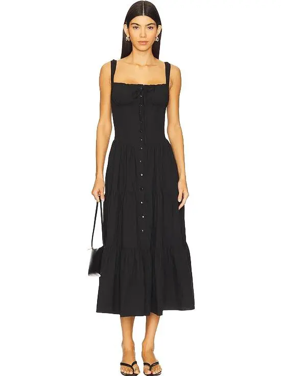 Astr The Label Temperance Dress - Black