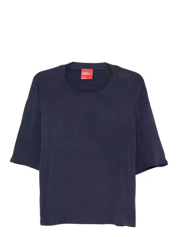 MERCI Crew-neck T-shirt - Blue