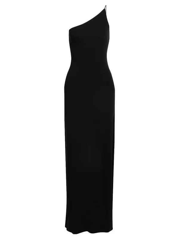 NILI LOTAN Elino One-shoulder Gown - Black