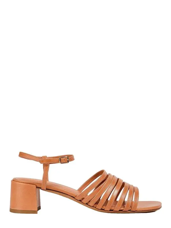 MANSUR GAVRIEL Leather Sandals - Camel