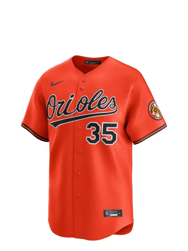 Nike Adley Rutschman Baltimore Orioles Mlb Limited Jersey - Orange