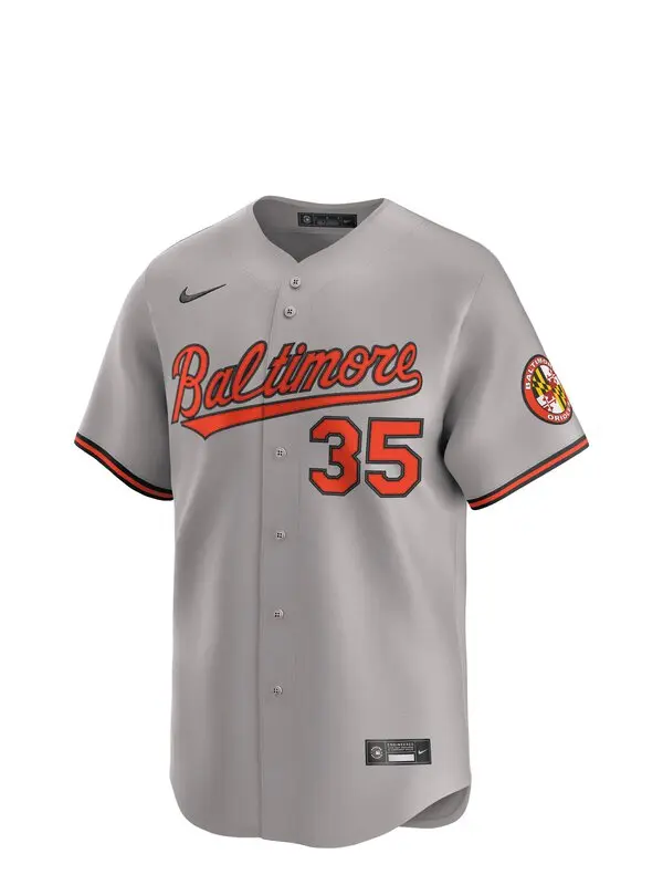 Nike Adley Rutschman Baltimore Orioles Dri-fit Adv Mlb Limited Jersey - Grey