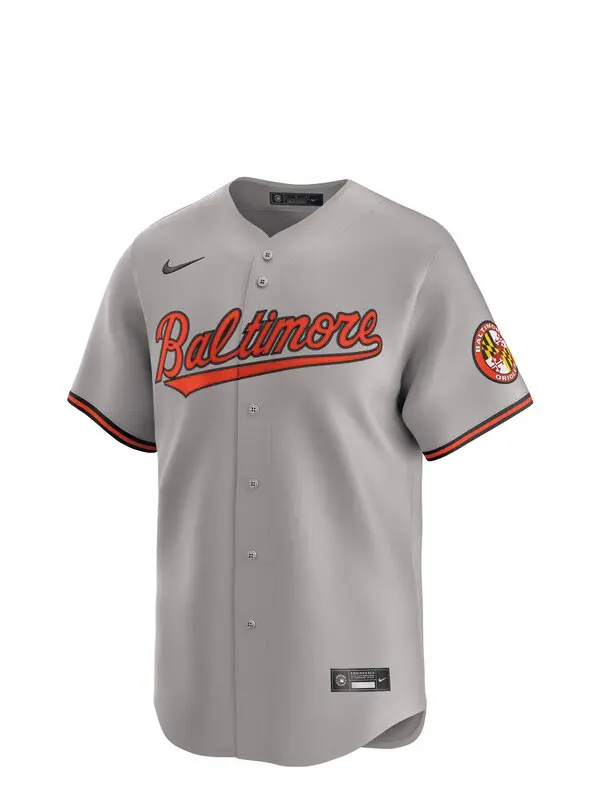 Nike Baltimore Orioles Dri-fit Adv Mlb Limited Jersey - Grey