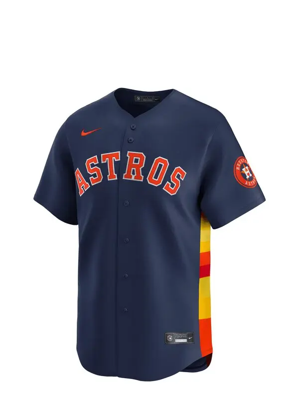 Nike Jose Altuve Houston Astros Mlb Limited Jersey - Blue