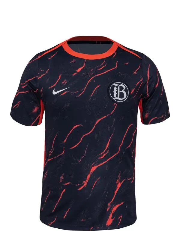 Nike Bay Fc 2025 Nwsl Short-sleeve Pre-match Top - Orange